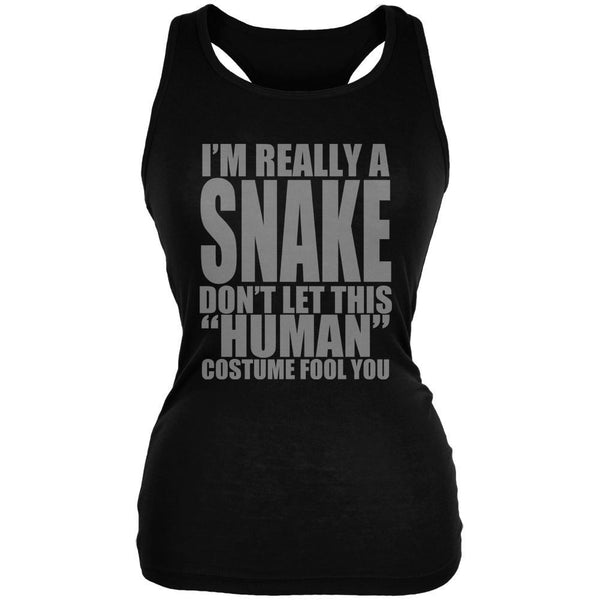 Halloween Human Snake Costume Juniors Soft Tank Top – AnimalWorld.com