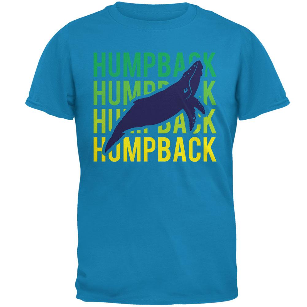 Humpback Whale Stacked Repeat Mens T Shirt – AnimalWorld.com