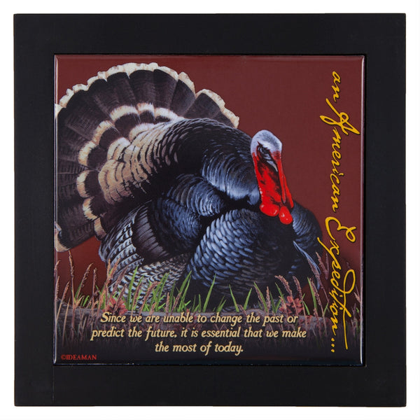 Wild Turkey Wood Framed Trivet – AnimalWorld.com