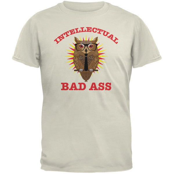 Graduation - Intellectual Bad Ass Owl Black Adult T-Shirt - 2X-Large ...