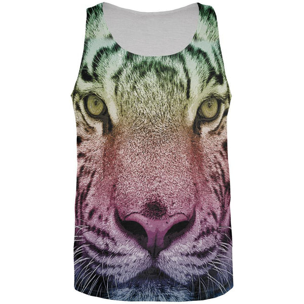 Rainbow Tiger All Over Adult Tank Top – AnimalWorld.com